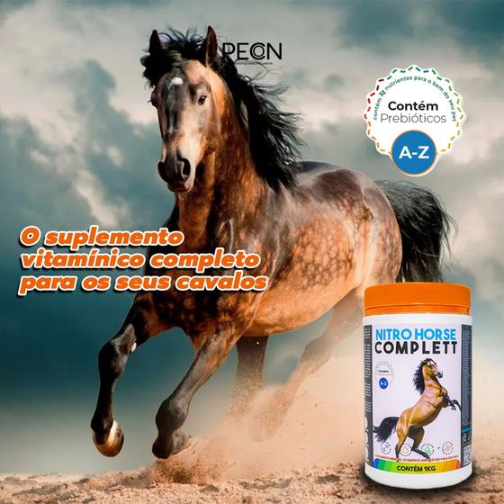 Nitro Horse Complet 1Kg Suplemento Para Crescimento e Desenvolvimento ...