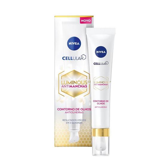 Nivea Luminous Antiolheiras E Marcas Escurecidas 15ml - Tratamento para ...