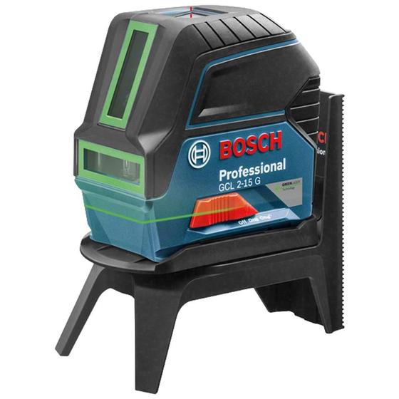 Nível A Laser 2 Linhas Verde GCL 2-15 Com Alcance de 15 Metros 0601066J00000 Bosch - Nível a ...