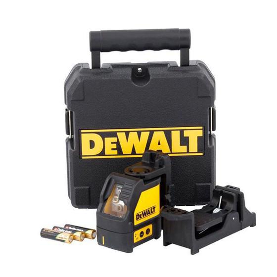 Nivel A Laser De Linhas Cruza Dewalt Dw088K Vermelho + Brind - Nível a Laser - Magazine Luiza