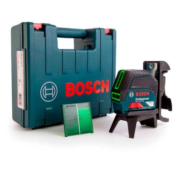 Nível A Laser De Linhas E Pontos 15m Verde Gcl 2-15 G Bosch - Nível a Laser - Magazine Luiza