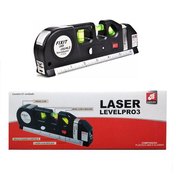 Nivel A Laser Level Pro3 Fixit - Nível a Laser - Magazine Luiza