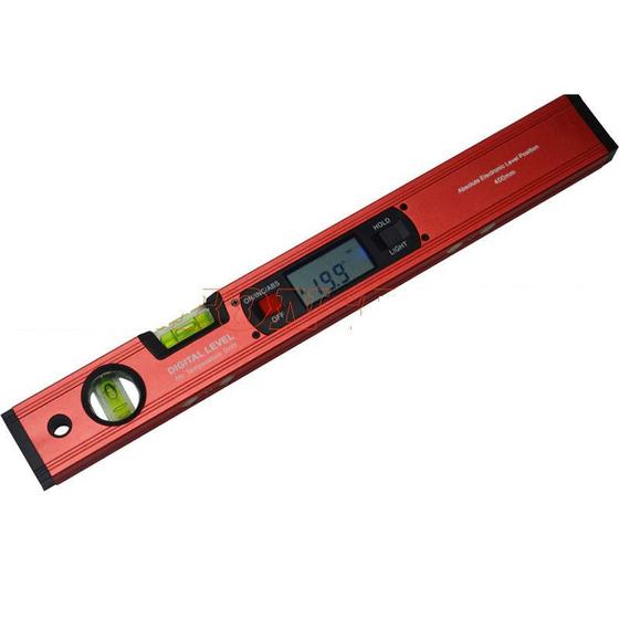 Nível Digital Lcd Inclinômetro Base Magnética 400 Mm - OEM - Nível ...