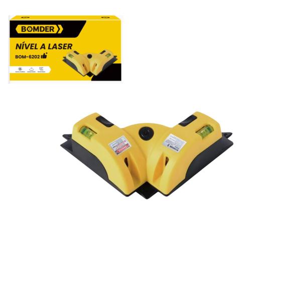 Nivel Laser 90 Graus 2 Linhas Horizontal E Vertical Para Demarcaçã Com ...