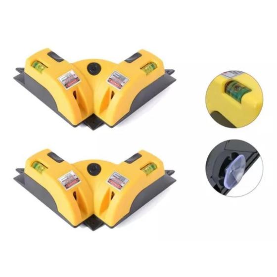 Nível Laser Esquadro Digital Horizontal Vertical Nivelador Construção ...