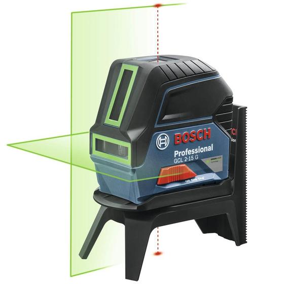 Nivel Laser Verde 15m Gcl 2-15 com Maleta - Bosch - Nível a Laser - Magazine Luiza