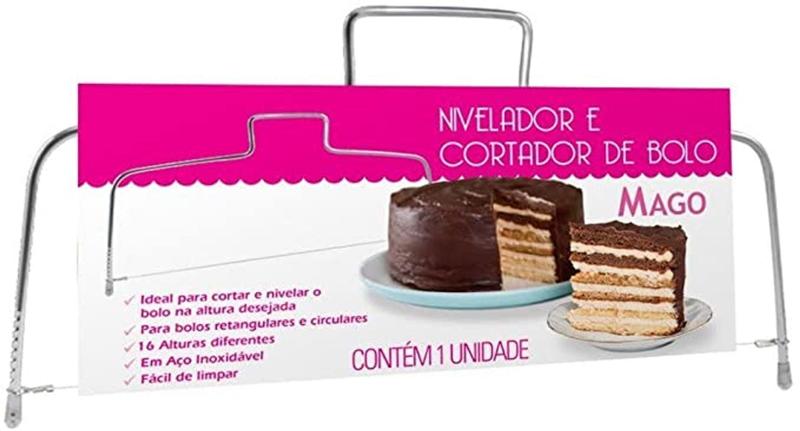 Nivelador e Cortador de Bolo - Mago - Cortador de Bolo - Magazine Luiza