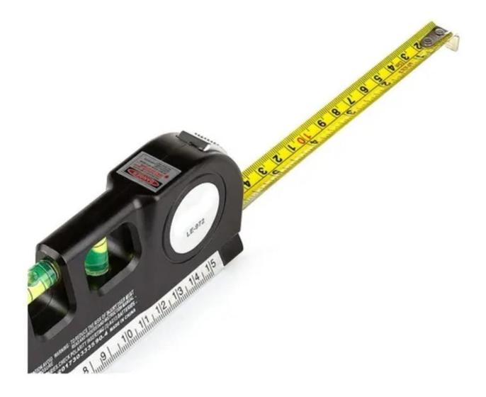 Nivelador Laser 3 Pontos Trena Regua Profissional Le-972 - Luatek ...