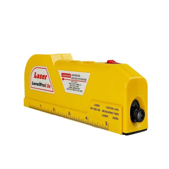 Nivelador Profissional Nível Laser com Trena 3 Estágios - laser level pro 3 - Nível a Laser ...