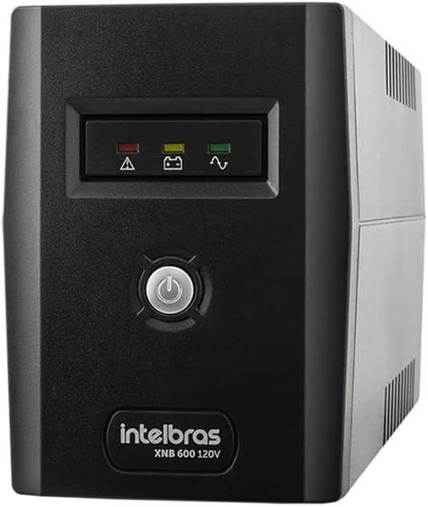 No Break Intelbras Xnb 600 600va Entrada E Saída De 120v Preto ...