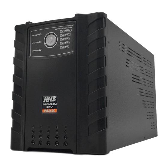 Nobreak NHS Premium PDV MAX GII 2200VA, Ent. Bivolt, Saída 120V, Bat ...