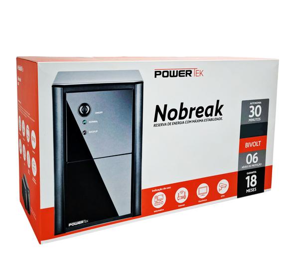 Nobreak Powertek Multilaser 720va Bivolt C/ Bateria En038 - Nobreak - Magazine Luiza