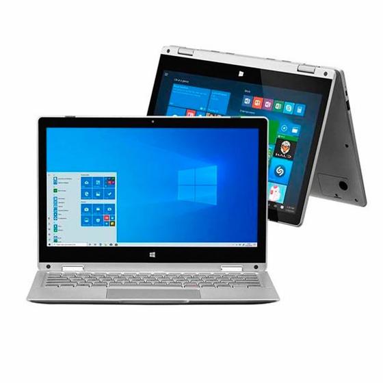 Notebook 2 em 1 Intel Pentium 4GB RAM 64GB eMMC Multilaser M11W PC302 ...