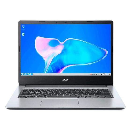 Notebook Acer Aspire 3 14" Polegadas FHD Celeron N4500 SSD 128GB 4GB Linux Gutta Prata - A314-35 ...