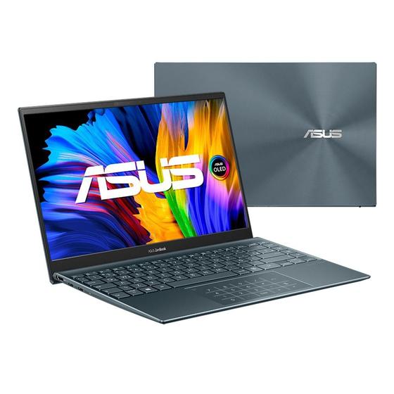 Notebook Asus ZenBook Intel Core i5-1035G1, 8GB RAM, SSD 256GB, Tela 13.3 OLED, Windows 11 Home ...