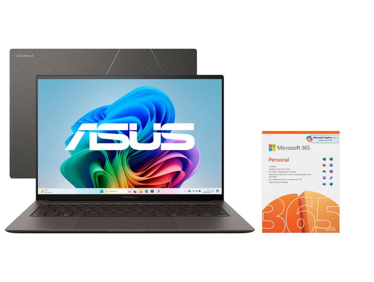 Notebook ASUS Zenbook S 14 Intel Core Ultra 7 - 32GB RAM 1TB SSD ...