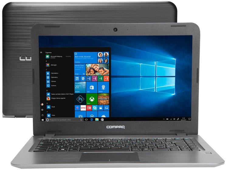 Notebook Compaq Presario CQ17 Intel Dual Core 4GB - 500GB LED 14 ...
