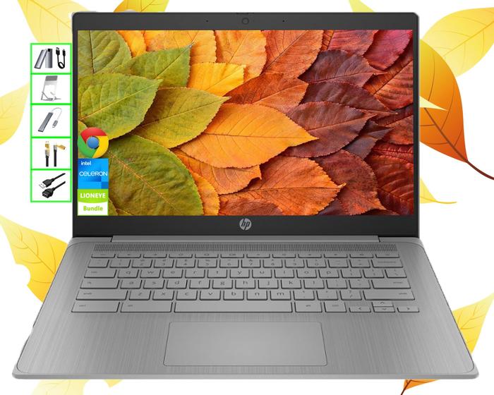 Notebook HP Chromebook 14” HD Intel Celeron 4 GB de RAM 128 GB SSD ...