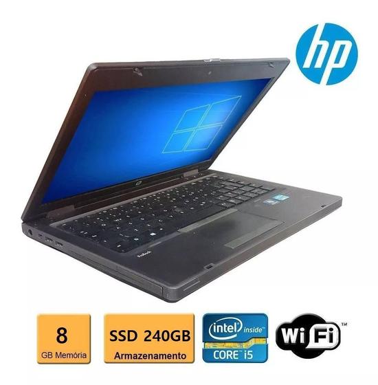 Notebook Hp Probook 6460B 14'' Core I5 2.5Ghz 8Gb Ssd 240Gb - Notebook ...