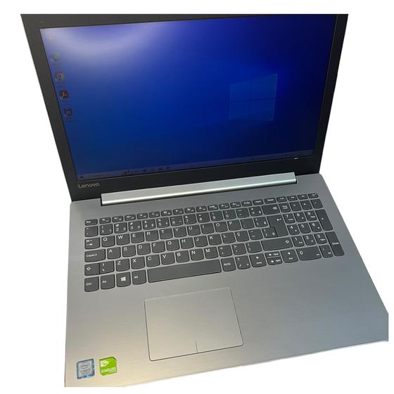 Notebook lenovo ideapad 320-tela 15.6" full hd intel i7 7500u 8gb ddr4 ...