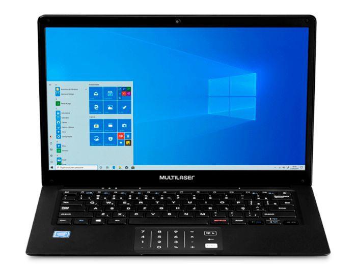 Notebook Multilaser Legacy Pentium QuadCore4 64GB 4GB Ram Windows 10 ...