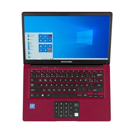 Notebook Multilaser Legacy Windows 10 Intel Quad Core Memoria 2GB 32GB ...