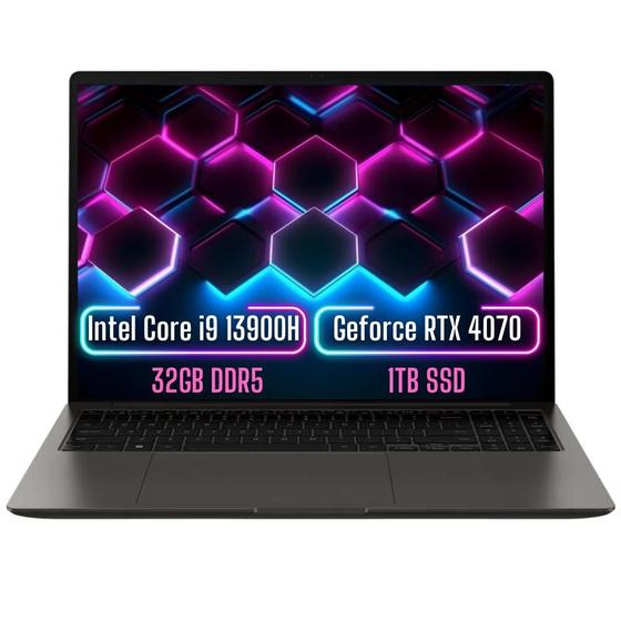 Notebook Samsung Galaxy Book3 Ultra , Intel Core i9-13900H, Geforce RTX ...