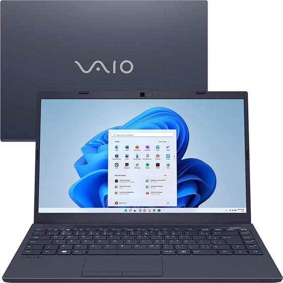 Notebook Vaio fe14 i7 windows 10 Pro, 8 GB Ssd 256 Gb, Tela Lcd 14 ...