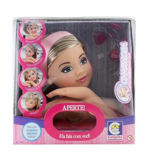 Nova Boneca Charmosa da Cotiplas Para Brincar de Moda 1603 - Bonecas ...
