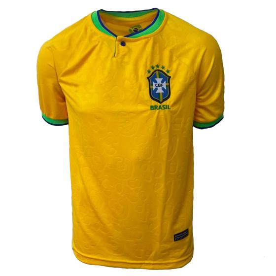 Nova Camisa Do Brasil Oficial 2022/23 Lançamento Copa Mundo - krayni ...
