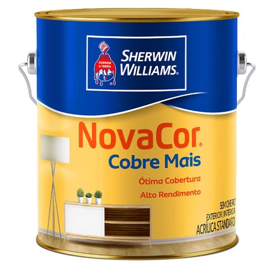 Nova Cor Cobre Mais Acrílico Fosco Branco - Sherwin Williams - Tinta ...