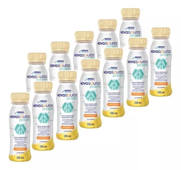 Novasource Proline Nestlé - Kit C/12 frascos 200ml (escolha O Sabor ...