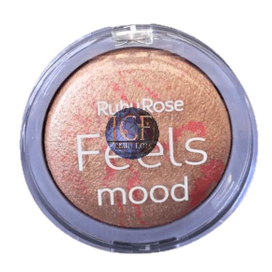 Novo Blush Ruby Rose Feels Mood Marble Blush HB6117 - Blush - Magazine Luiza