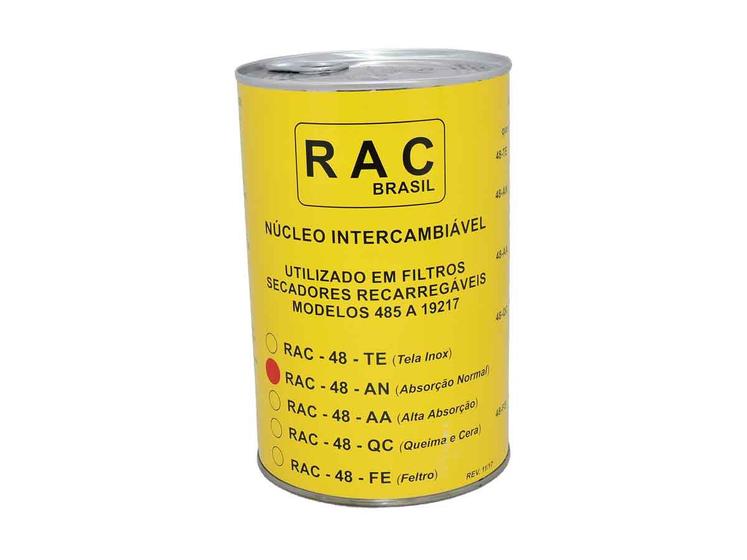 Núcleo de Filtro Secador (48-DC) AN 48 - RAC 030504 - RAC Brasil ...