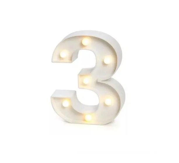 Numeros Led Decoraçao Festa Eventos Comemoraçao Iluminaçao - CRGFESTAS ...