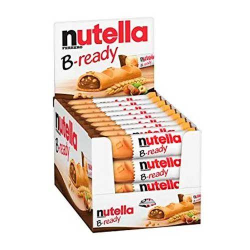 Nutella B-Ready Wafer Recheado com Creme de Avelã com Cacau 36 un de ...