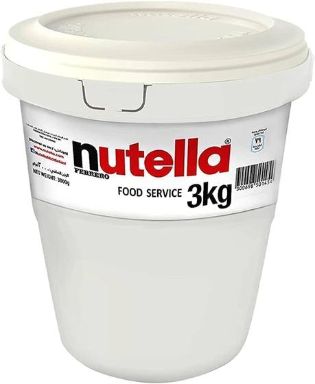 Nutella pote 3kg - Creme de Avelã - Magazine Luiza