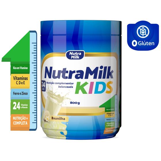 Nutra Milk Kids Complemento Alimentar Completo Rico em Vitaminas e ...