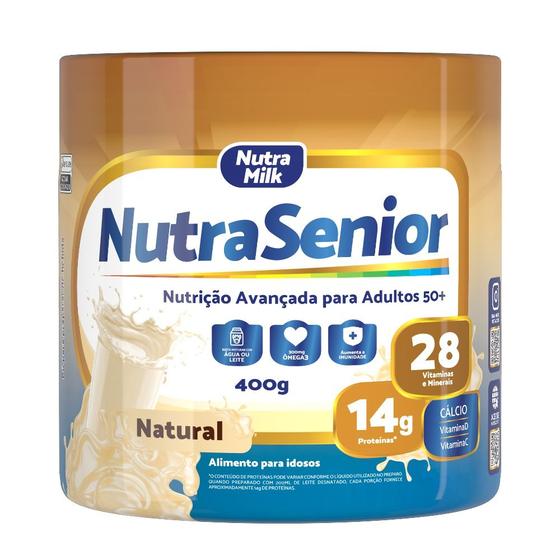 Nutra Senior Adulto 50+ Complemento Alimentar 400g - 28 Vitaminas e ...