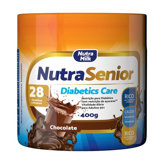 Nutra Senior Adulto 50+ Diabetics Care Complemento Alimentar 400g - 28 ...