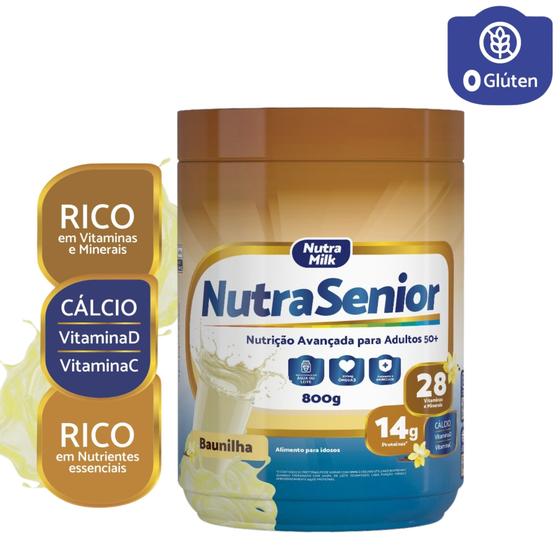 Nutra Senior Adulto 50+ Suplemento Alimentar Completo rico em Vitaminas ...