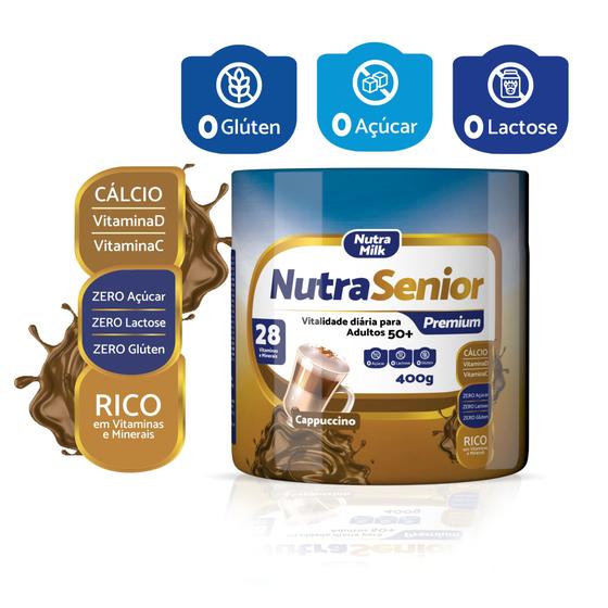 Nutra Senior Premium 50+ - Suplemento Alimentar Rico em Vitaminas e ...