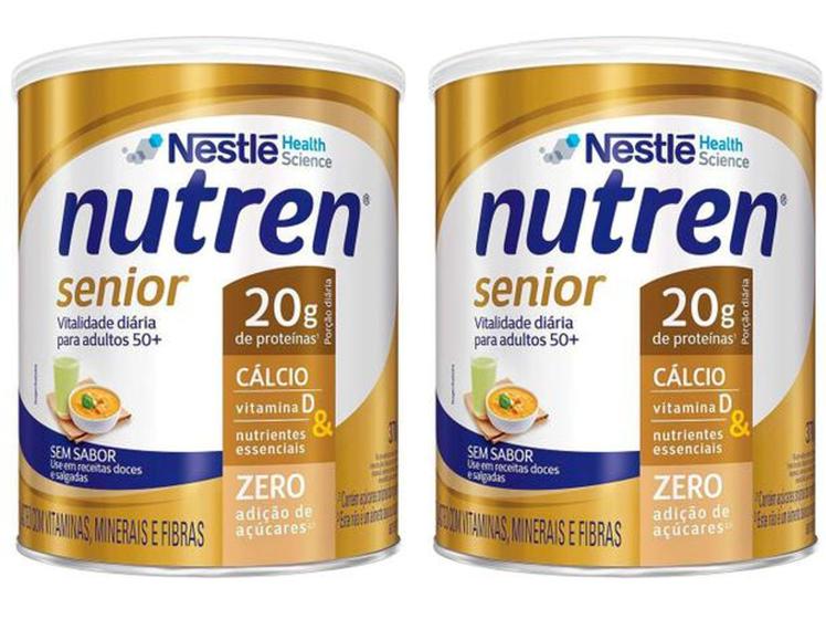 Nutren Sem Sabor 740 grs Kit com 2 Latas - Nestlé - Complemento ...