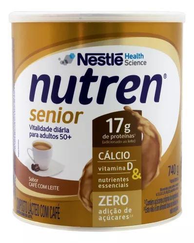 Nutren Senior 740g Café Com Leite - nestle - Complemento Alimentar ...