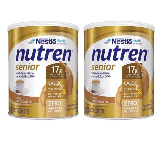 Nutren senior sabor cafe c/ leite 370g lata 2 unidades - NESTLÉ ...