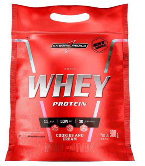 Nutri Whey Integral Médica - Cookies and Cream 900g - Whey Protein - Magazine Luiza