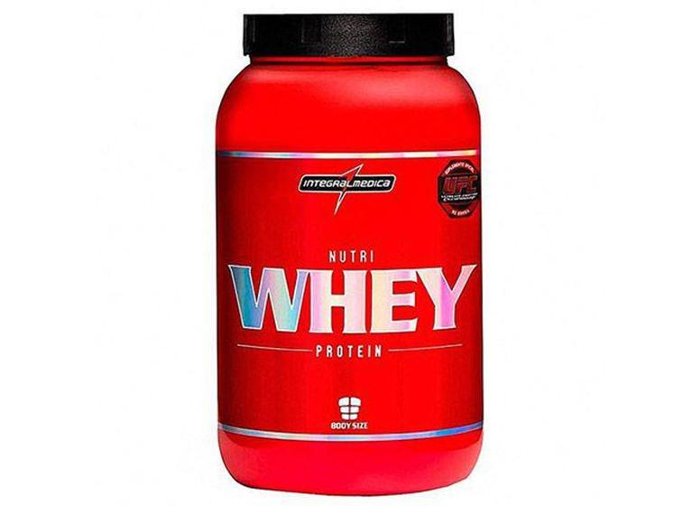 Nutri Whey Protein Morango 907g Integralmédica Whey Protein