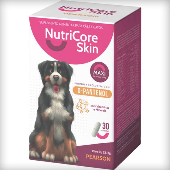 NutriCore Skin Maxi Suplemento Alimentar - 30 Cápsulas - Pearson ...