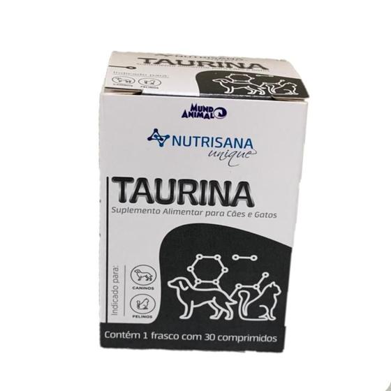 Nutrisana Taurina C/30 Comprimidos- Mundo Animal - Vitaminas e ...
