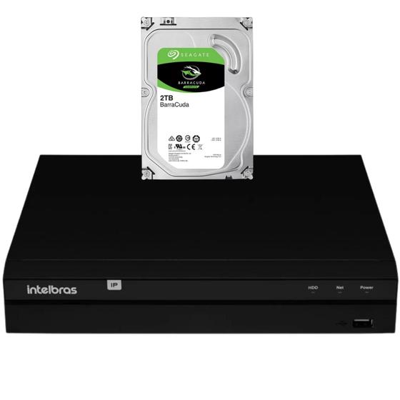 Nvr Intelbras Nvd 1408 4k 8 Canais Gravador Digital De Vídeo - Gravador de Vídeo / DVR ...